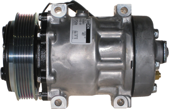 NEW Sanden SD7H15 Compressor Model 4027 12V 6PV 125mm Direct Mount HPAD ...