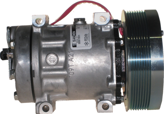 NEW Original Sanden Compressor 4302 (1101110) - AC Parts Warehouse