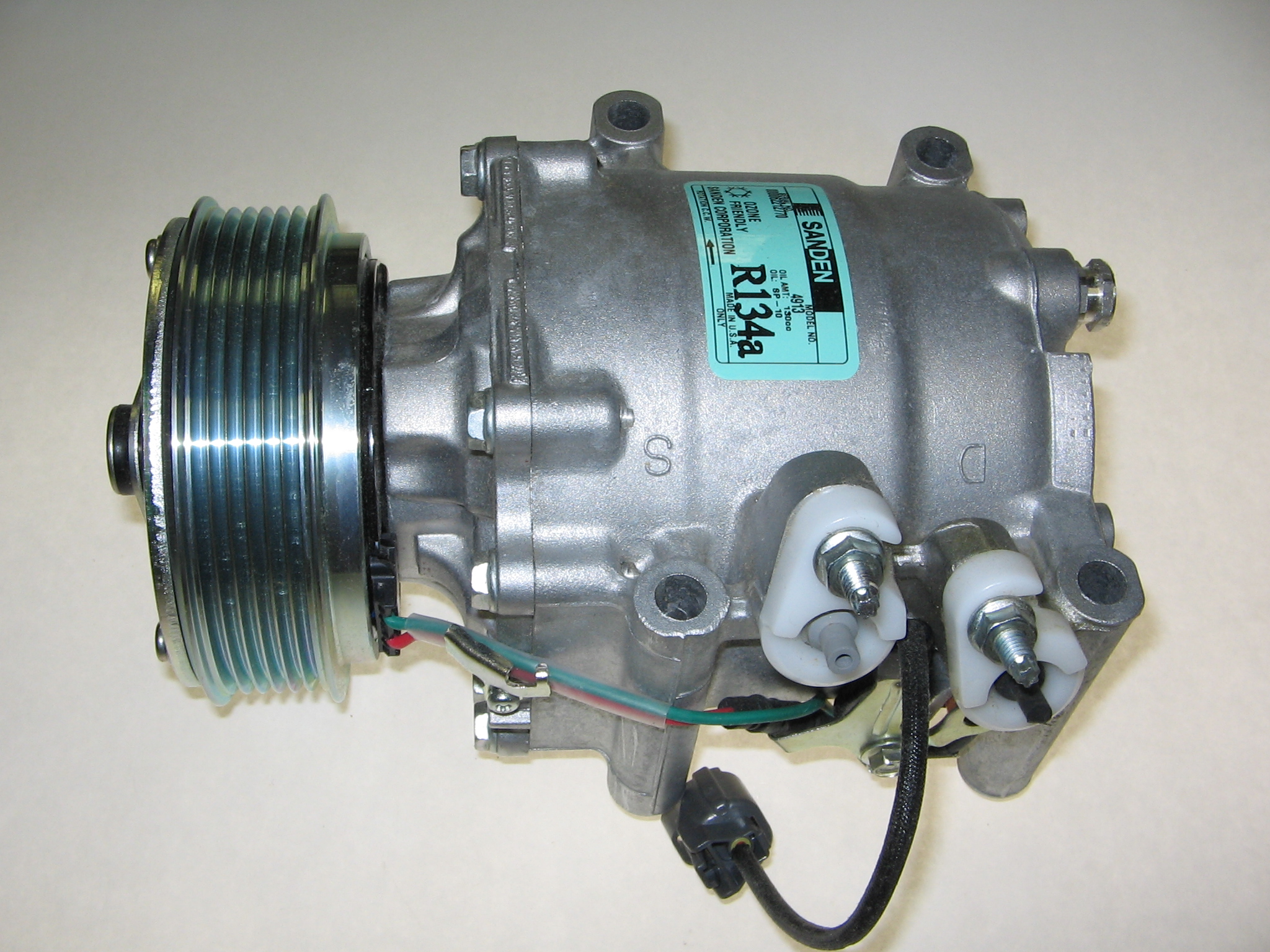 NEW Original Sanden Compressor 4913 (1101317) - AC Parts Warehouse