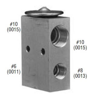 BLOCK TYPE EXPANSION VALVES ( 2001003 ) - AC Parts Warehouse