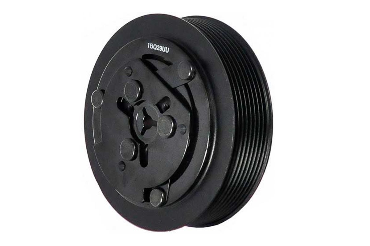 NEW Sanden Clutch SD7H15 8 Grooves 12V 5.1 in. with 1 Wire - Keyed ...