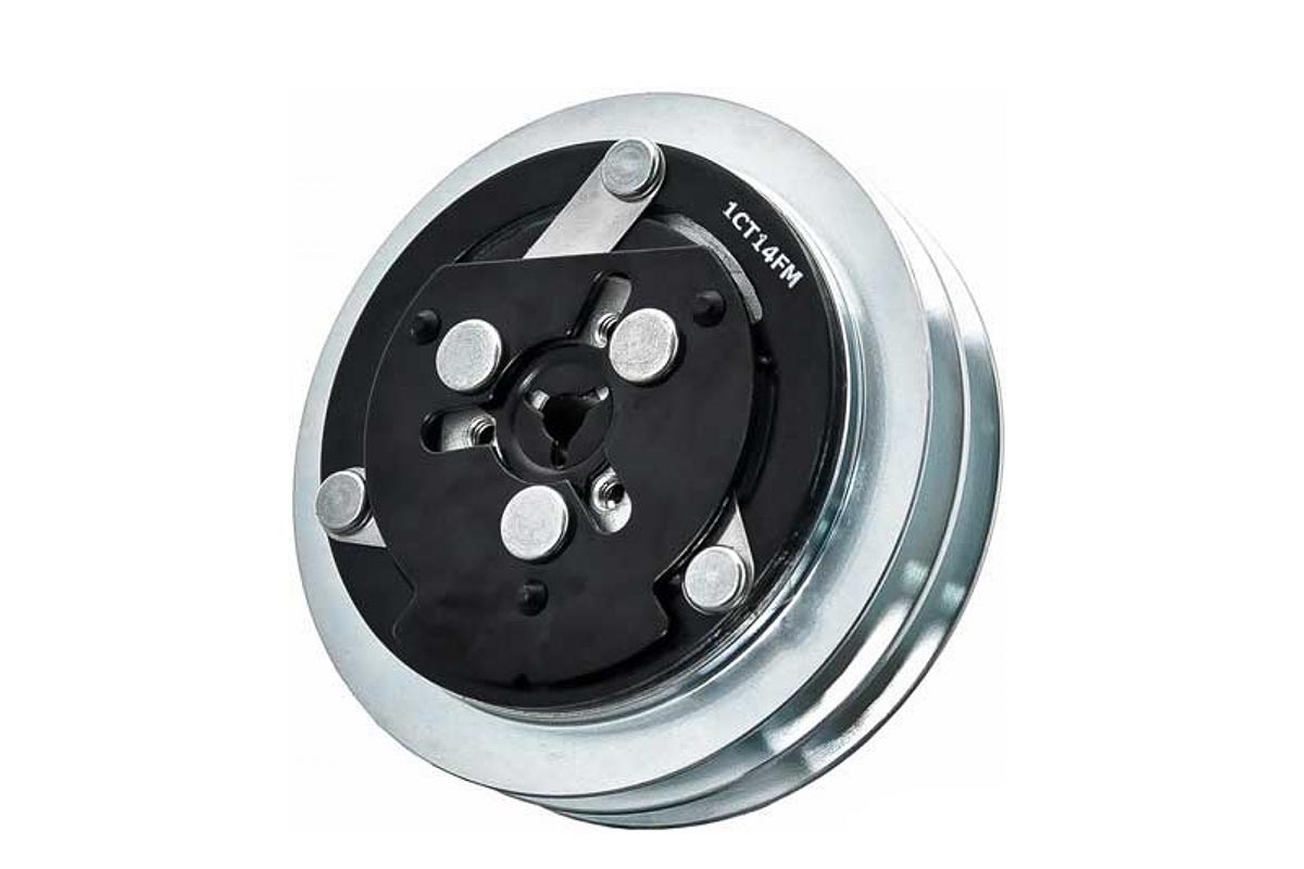 Sanden Clutch SD7H15 2 Grooves 12V with 2 Wire Metripack 6594-6010 ...