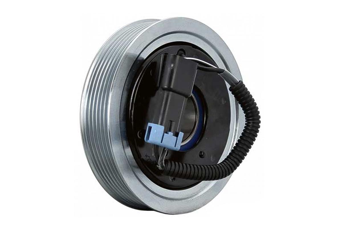 NEW Sanden Clutch SD7H15 6 Grooves 12V with 2 Wires and Diode 4756-9931 ...