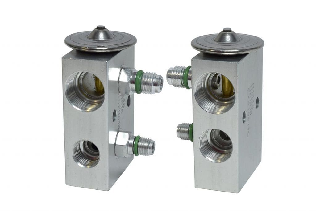 BLOCK TYPE EXPANSION VALVE 4379-RD99350P, 71R8450 (2001021) - AC Parts ...