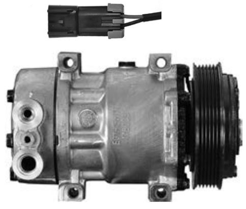 NEW Original Sanden Compressor Standard HD model 4040, 4425, 1027U3 ...