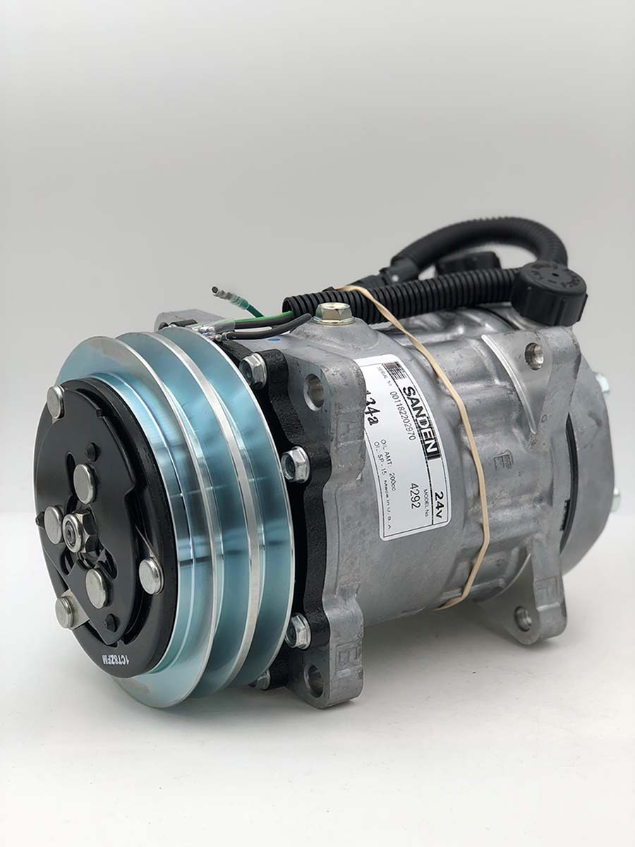 NEW Original Sanden Compressor 4292, 4292U1, (1101102) - AC Parts Warehouse
