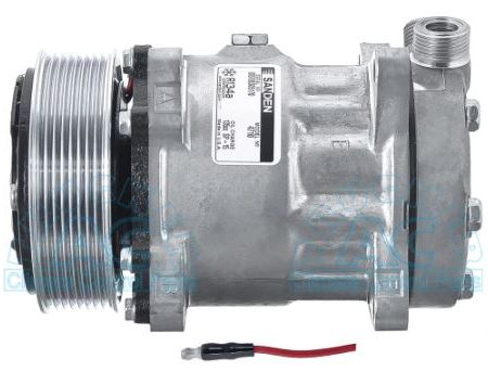 NEW Original Sanden Compressor 4432, PETERBILT TRUCK (1101159) - AC ...