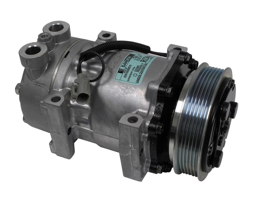 NEW Original Sanden Compressor 4691, 4339, 4886 (1101246) - AC Parts ...