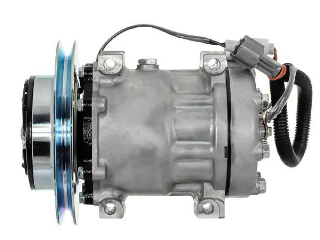 NEW Original Sanden Compressor 4602, 7739, F4HT-19D629BA (1101214) - AC ...