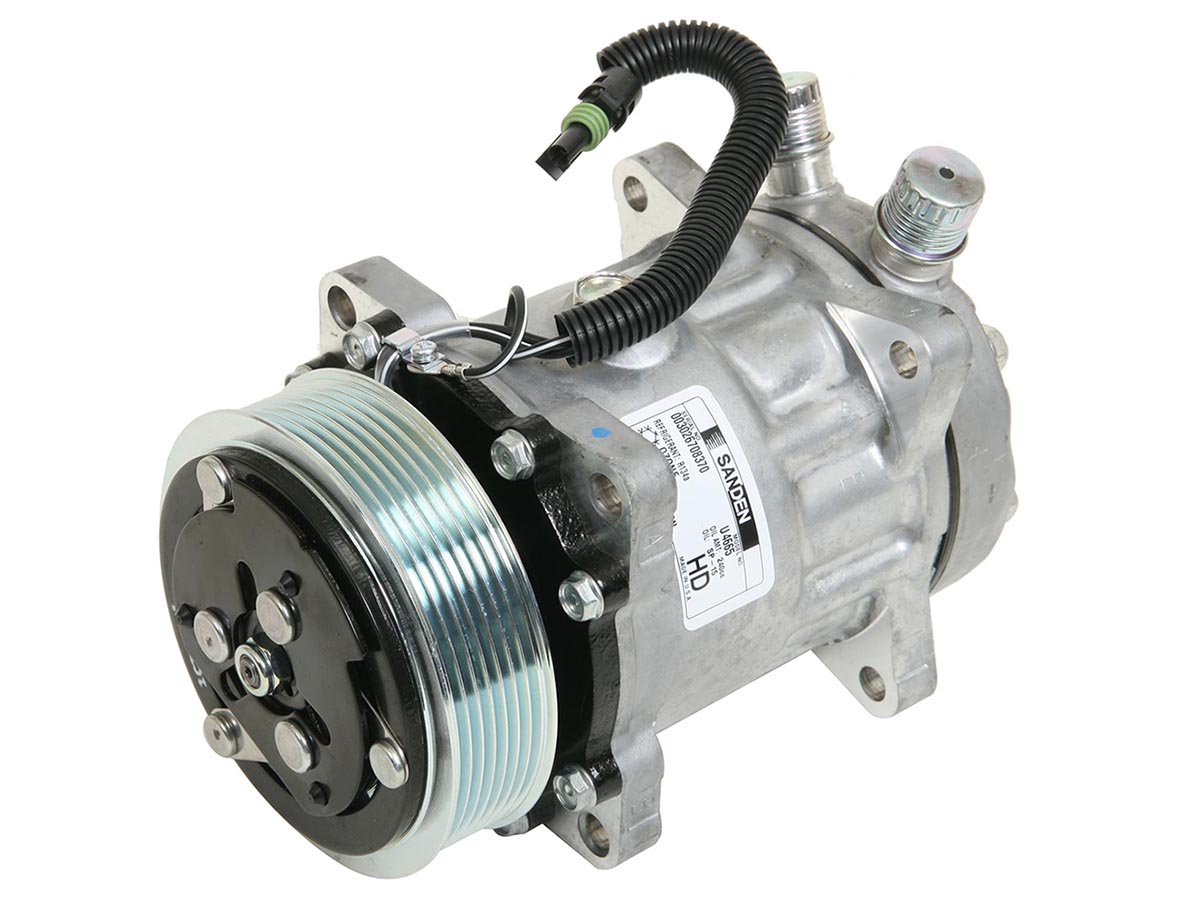 NEW Original Sanden Compressor 4665 (1101234) - AC Parts for Auto ...