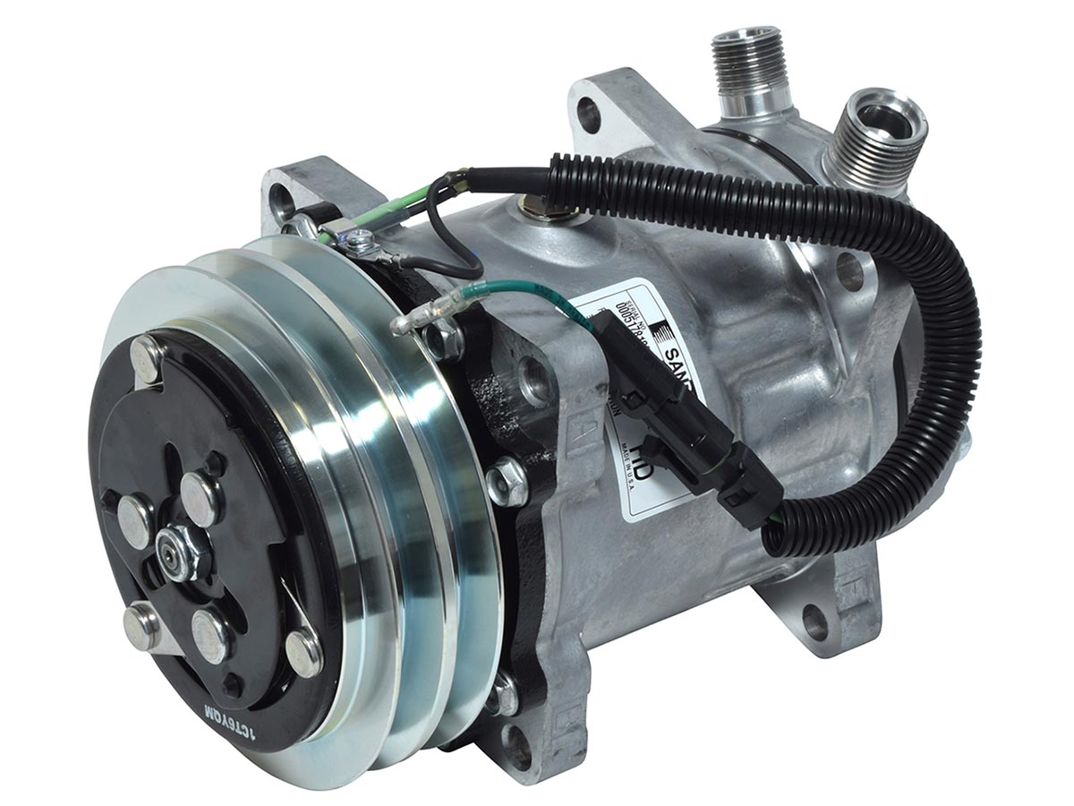 NEW Original Sanden Compressor 4271, 8017, 8126 (1101091) - AC Parts ...