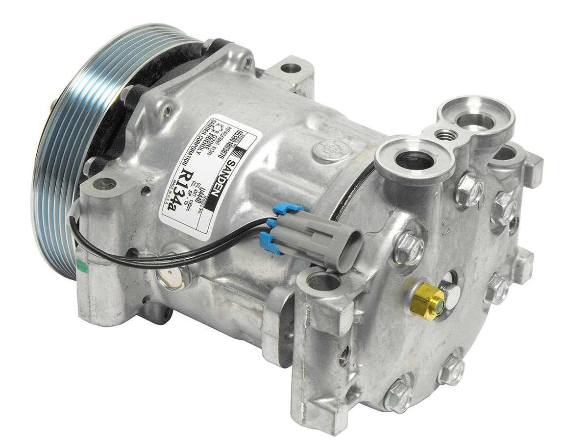 NEW Original Sanden Compressor 4440 (1101162) - AC Parts for Auto ...