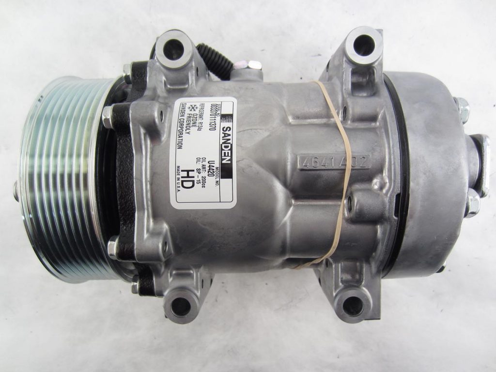 NEW Original Sanden Compressor 4420 (1101157) - AC Parts for Auto ...
