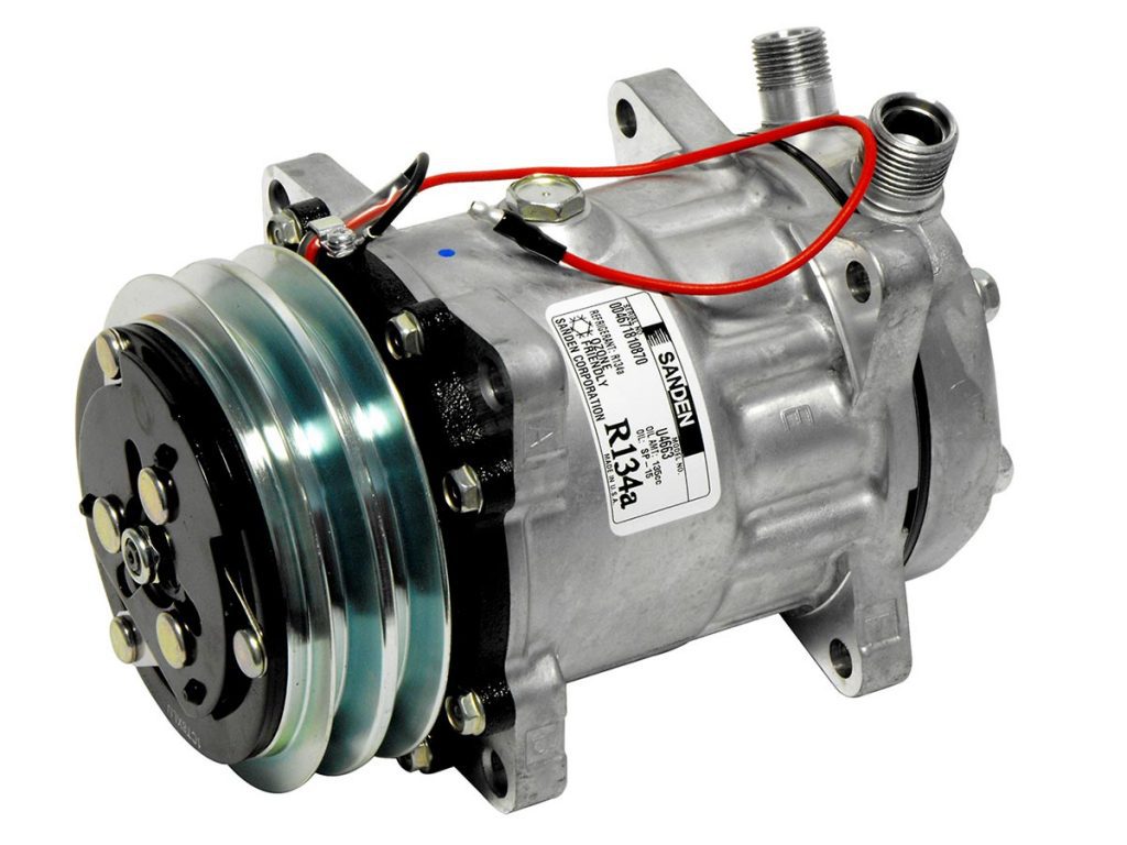 NEW Original Sanden Compressor 4663, 4446, 4713 (1101232) - AC Parts ...