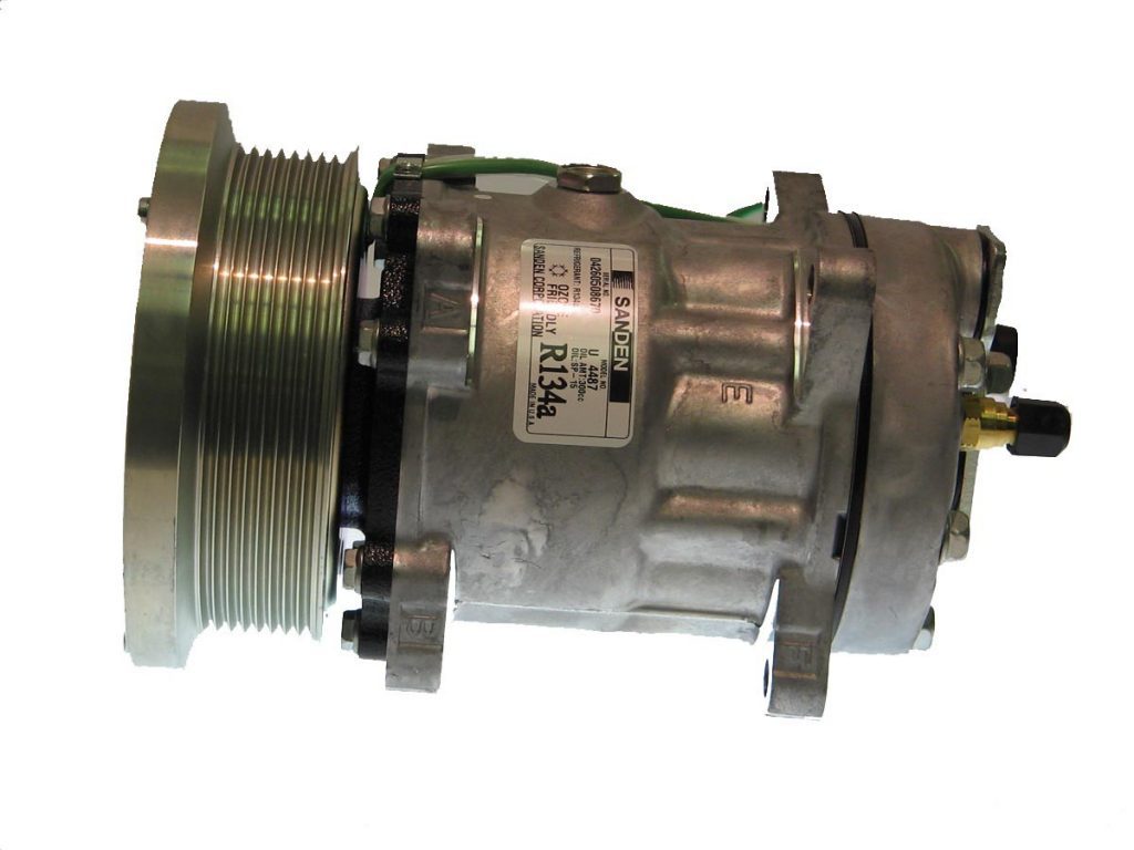 NEW Original Sanden Compressor 4487, 4726, 114-9676 (1101183) - AC ...