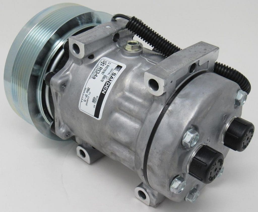 NEW Original Sanden Compressor 4586, 4109, 84279787 (1101058) - AC ...