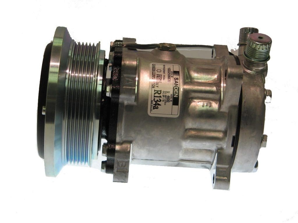 NEW Original Sanden Compressor 4600 (1101213) - AC Parts for Auto ...