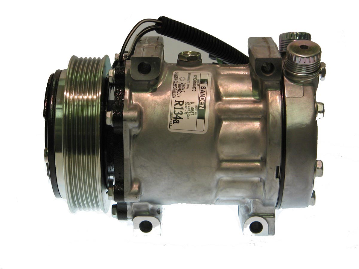 NEW Original Sanden Compressor 4687, 22-44462-000 (1101244) - AC Parts ...