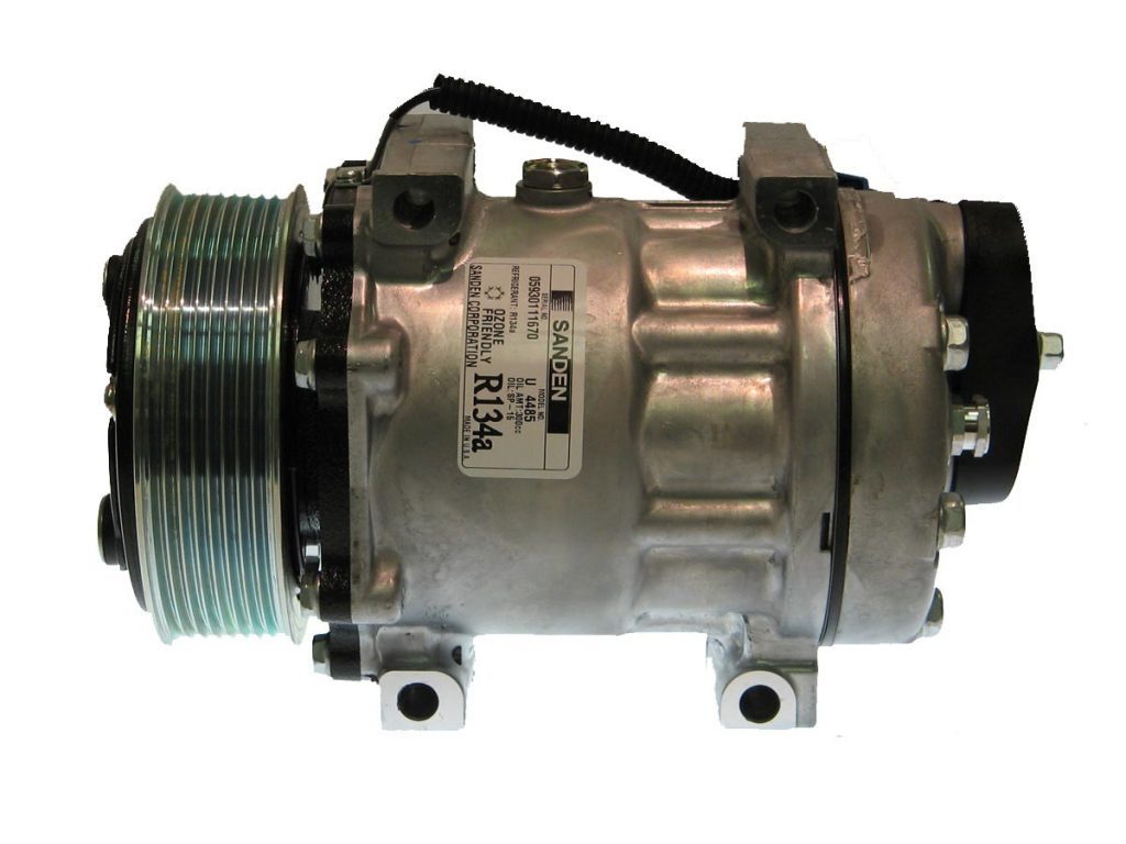NEW Original Sanden Compressor 4485, 4818, 4417, 22-64074-000 (1101182 ...