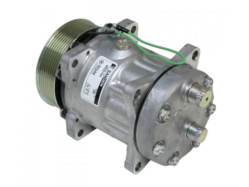 NEW Original Sanden Compressor SD7H15 Ear Mount PV8 24v. Model 4765 ...