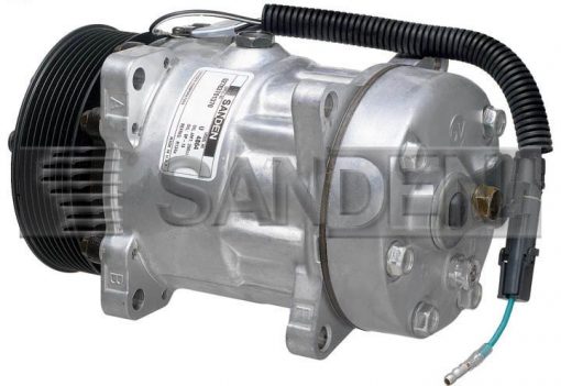 NEW Original Sanden Compressor 4864, 4495, 4460 (1101300) - AC Parts ...