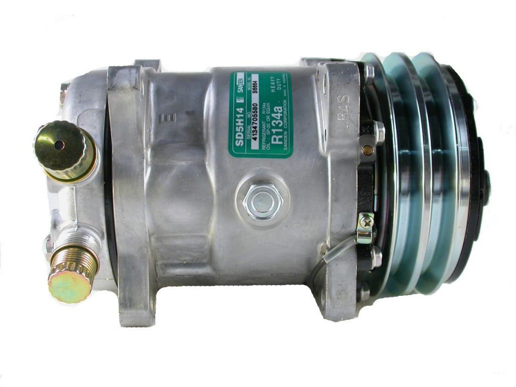 NEW Original Sanden Compressor 6664, 6626, 4510 (1101356) - AC Parts ...