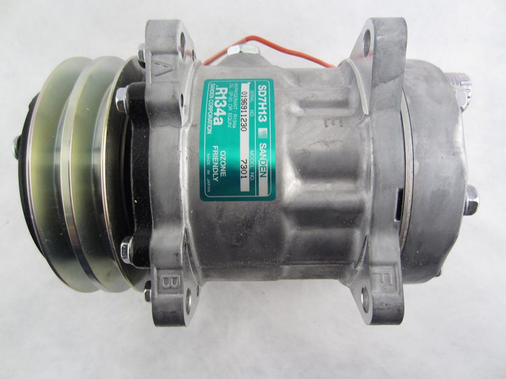 NEW Original Sanden Compressor 7301, 7324 (1101365) - AC Parts for Auto ...