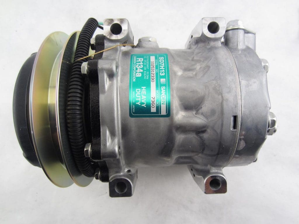Compressor New Sanden, SD7H13, Model 7360, 423-S62-4330, Kobelco ...