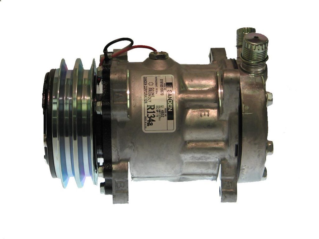 NEW Original Sanden Compressor 4652, 7603 (1101227) - AC Parts for Auto ...