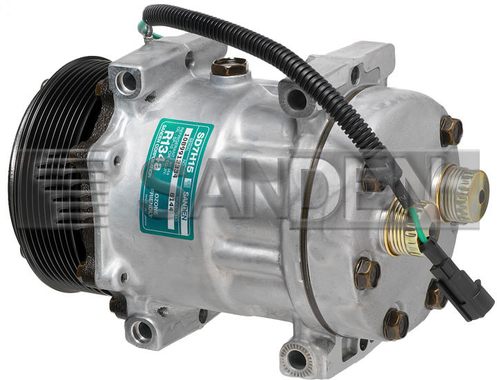 NEW Original Sanden Compressor 8144 (1101381) - AC Parts Warehouse