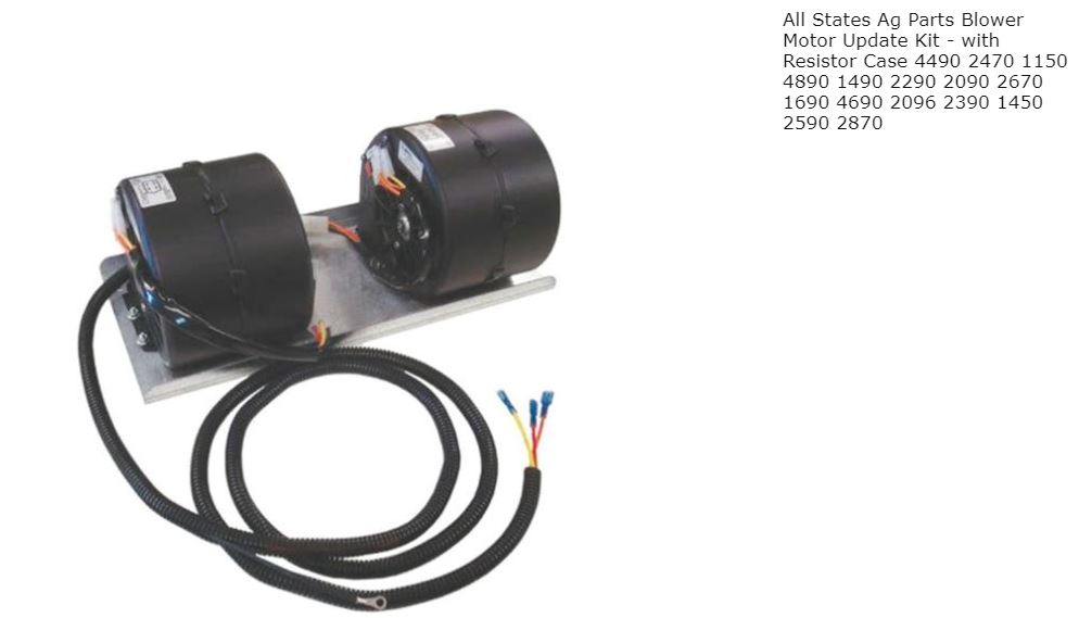 Blower motor Assembly 3791/Case 94 Series (1001275) - AC Parts for Auto ...