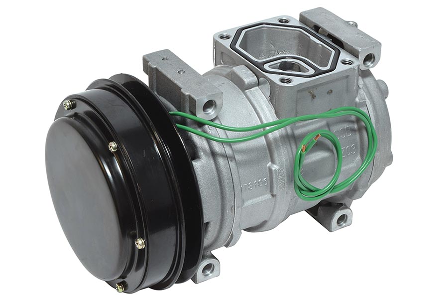 NEW DENSO 10PA17C Compressor 1GR 24V 146mm Aftermarket 447100-4198 ...