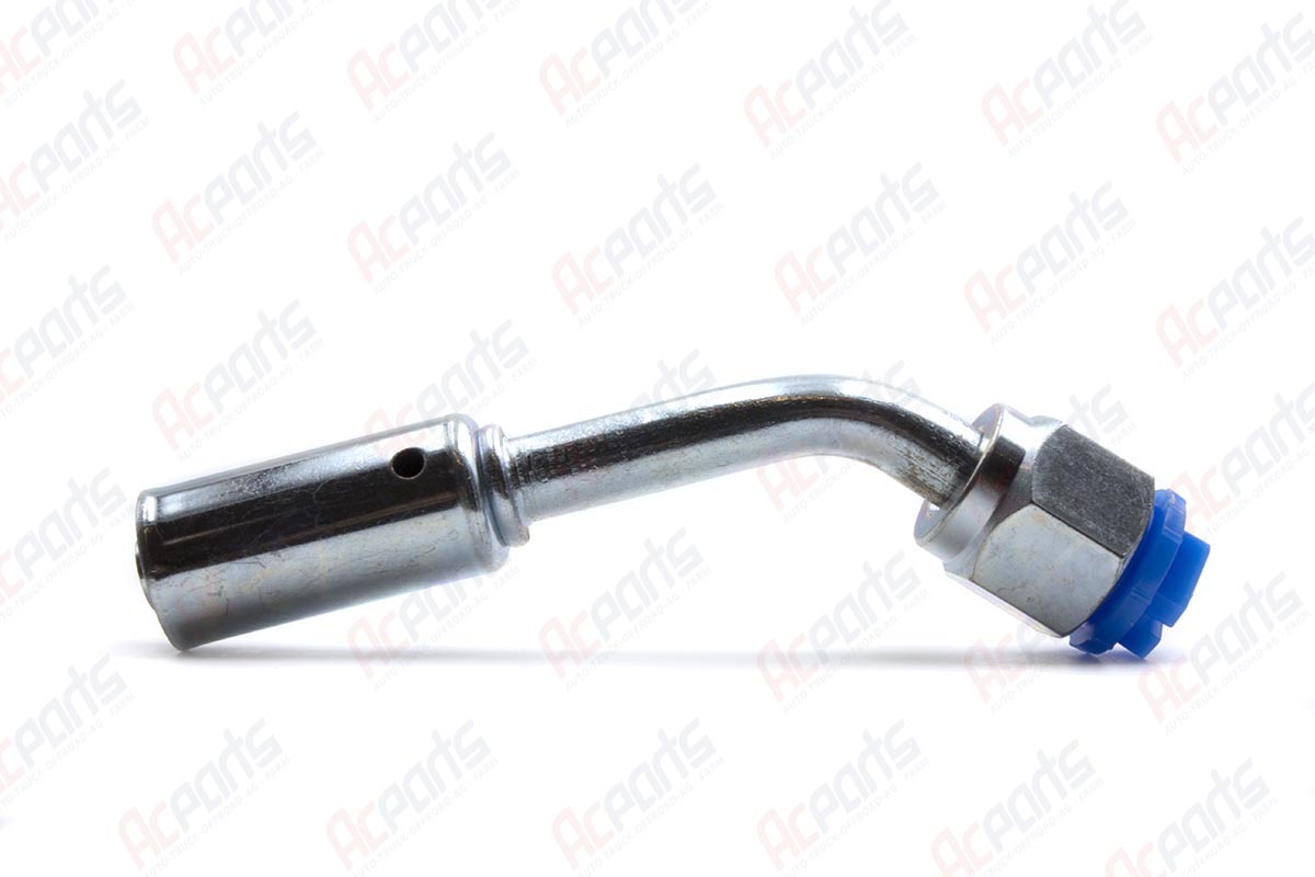 AC Fitting Reduced Steel Beadlock 45 Degree #6 Female O-Ring (FOR) x #6 ...