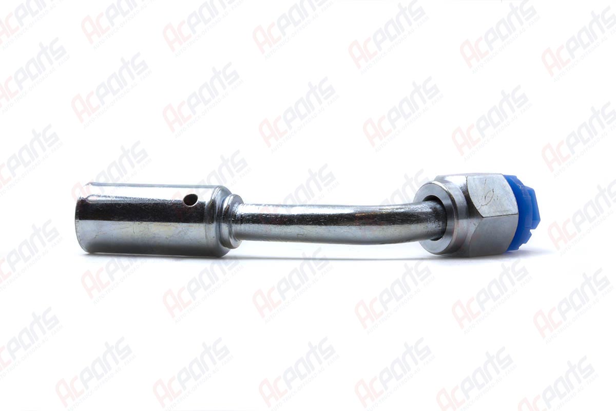 AC Fitting Reduced Steel Beadlock 45 Degree #6 Female O-Ring (FOR) x #6 ...