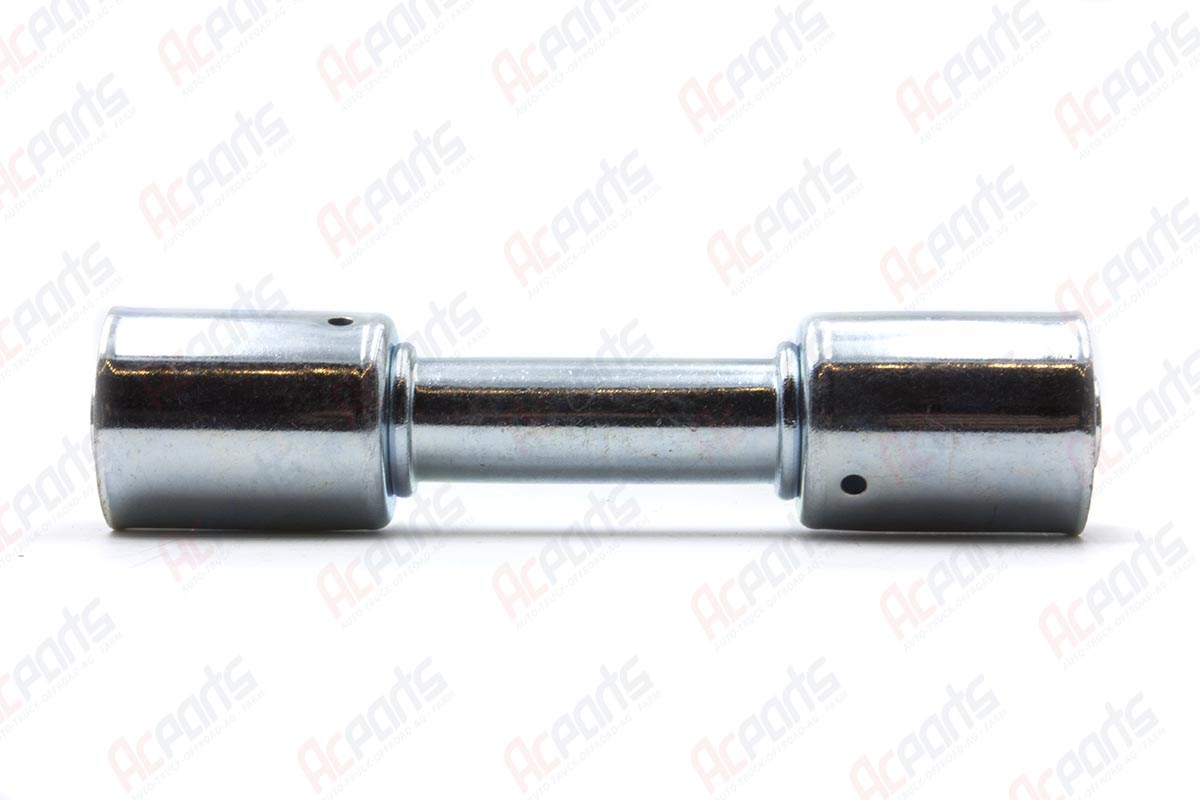 AC Fitting Steel Beadlock Straight Splicer #10 1/2" Hose to #10 1/2 ...