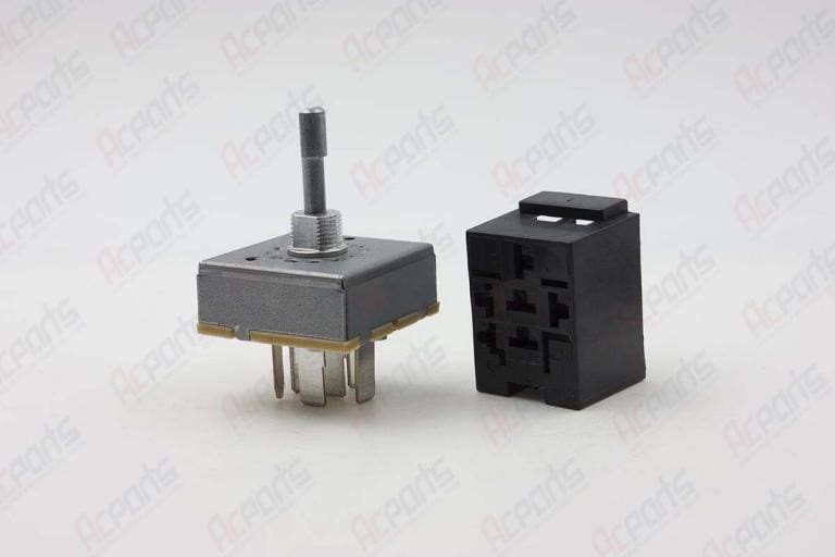 BLOWER SWITCH Rotary Style 6 TERMINAL 12V - MACK TRUCK (2601087) - AC ...