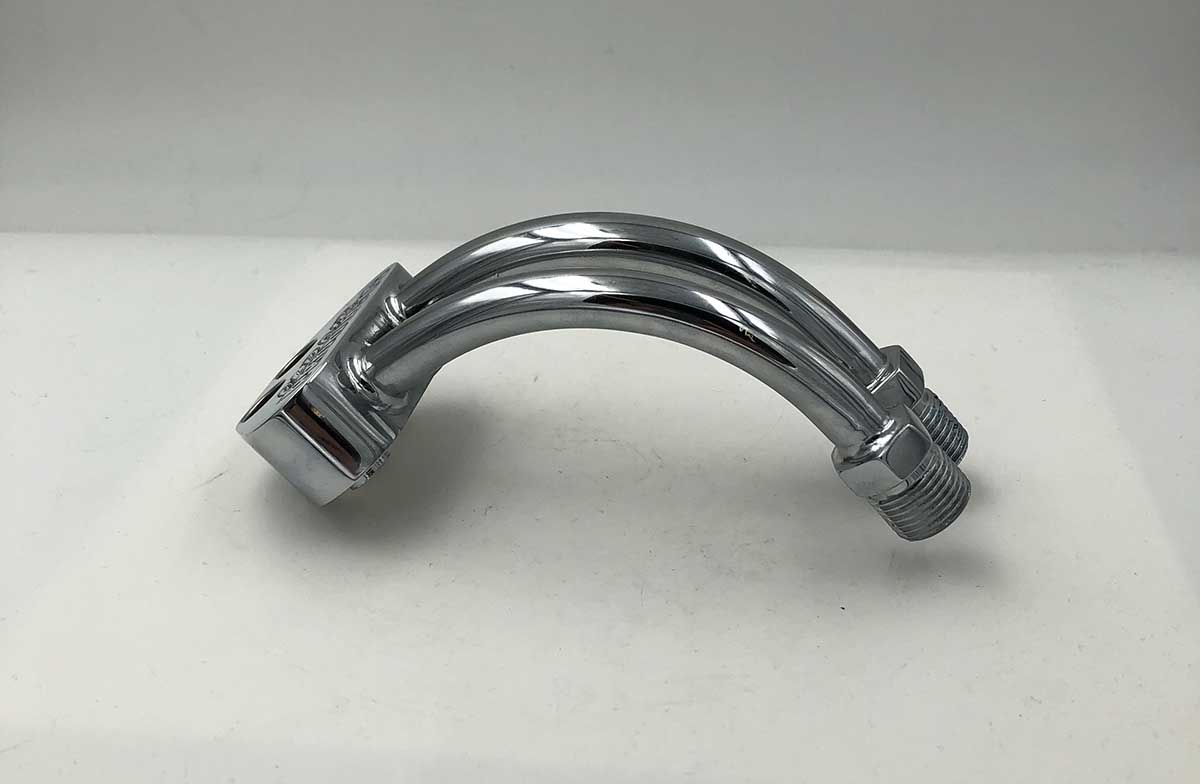 AC Fitting - Aluminum Manifold Assembly Sanden SD7B10 ( crome ...