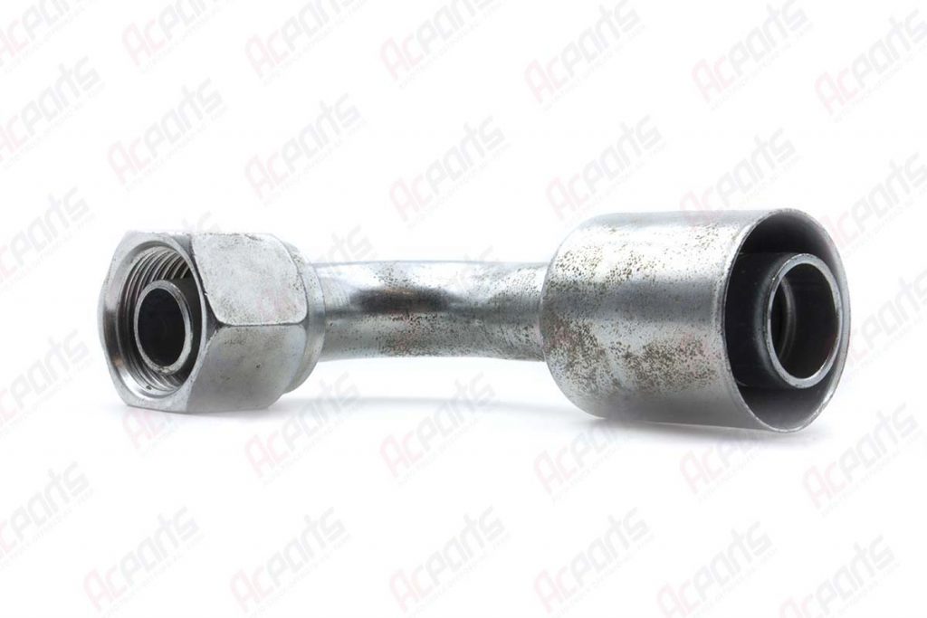 AC Fitting Reduced Steel Beadlock 90 Degree #10 Female O-Ring (FMO) x ...