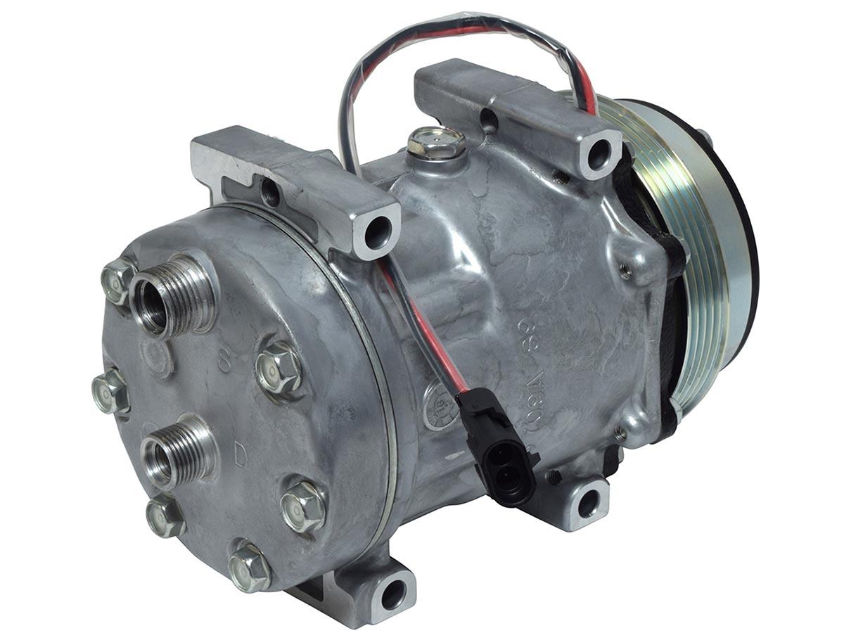 NEW Original Sanden Compressor 8173 (1101352) - AC Parts for Auto ...