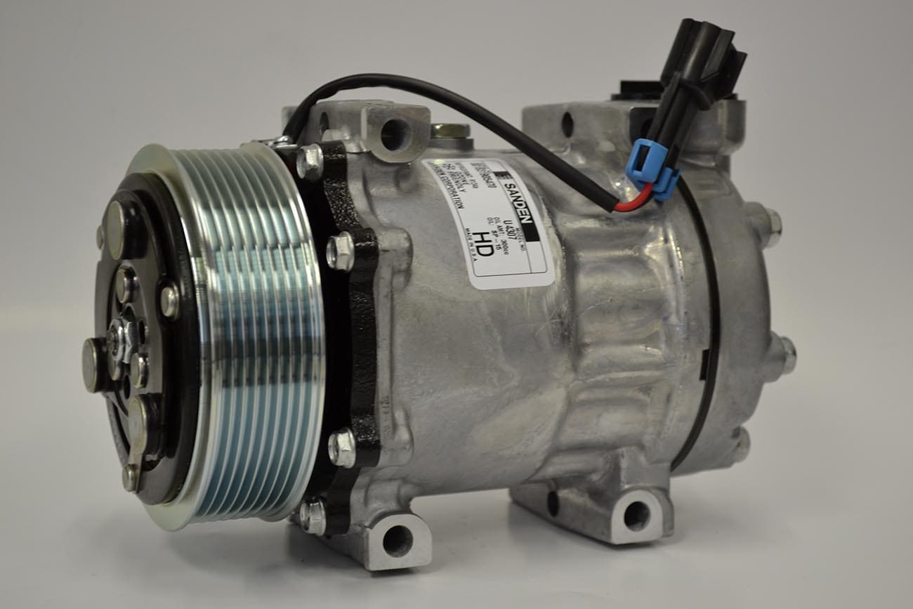 NEW Original Sanden Compressor 4307, 4410 (1101115) - AC Parts for Auto ...