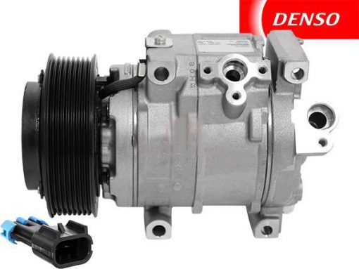 NEW OEM DENSO 10SRE18C COMPRESSOR RE284680 PV8 12V (1401379) - AC Parts ...